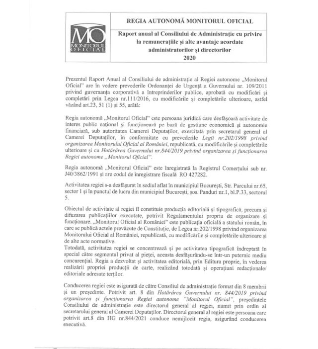 Conducere - Monitorul Oficial al României